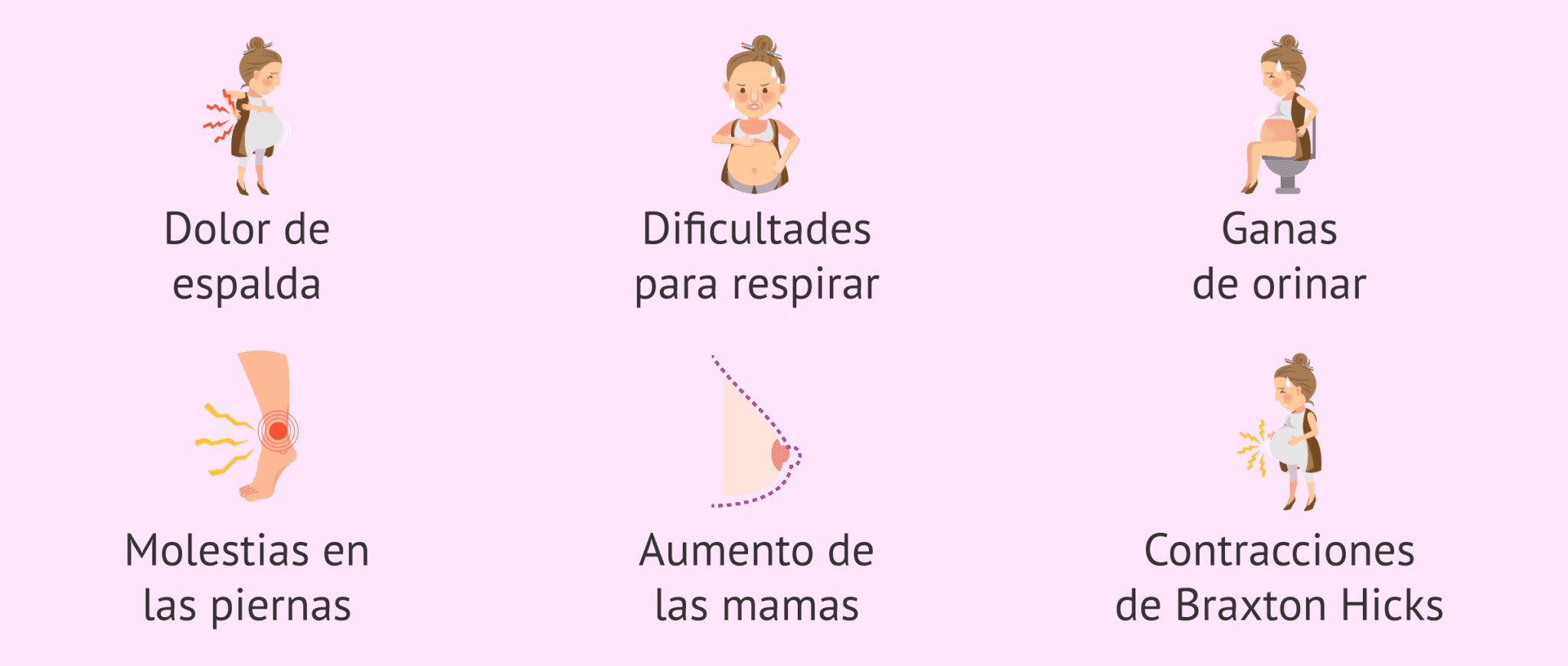 Cambios en el bebé y molestias habituales en la semana 33 de embarazo