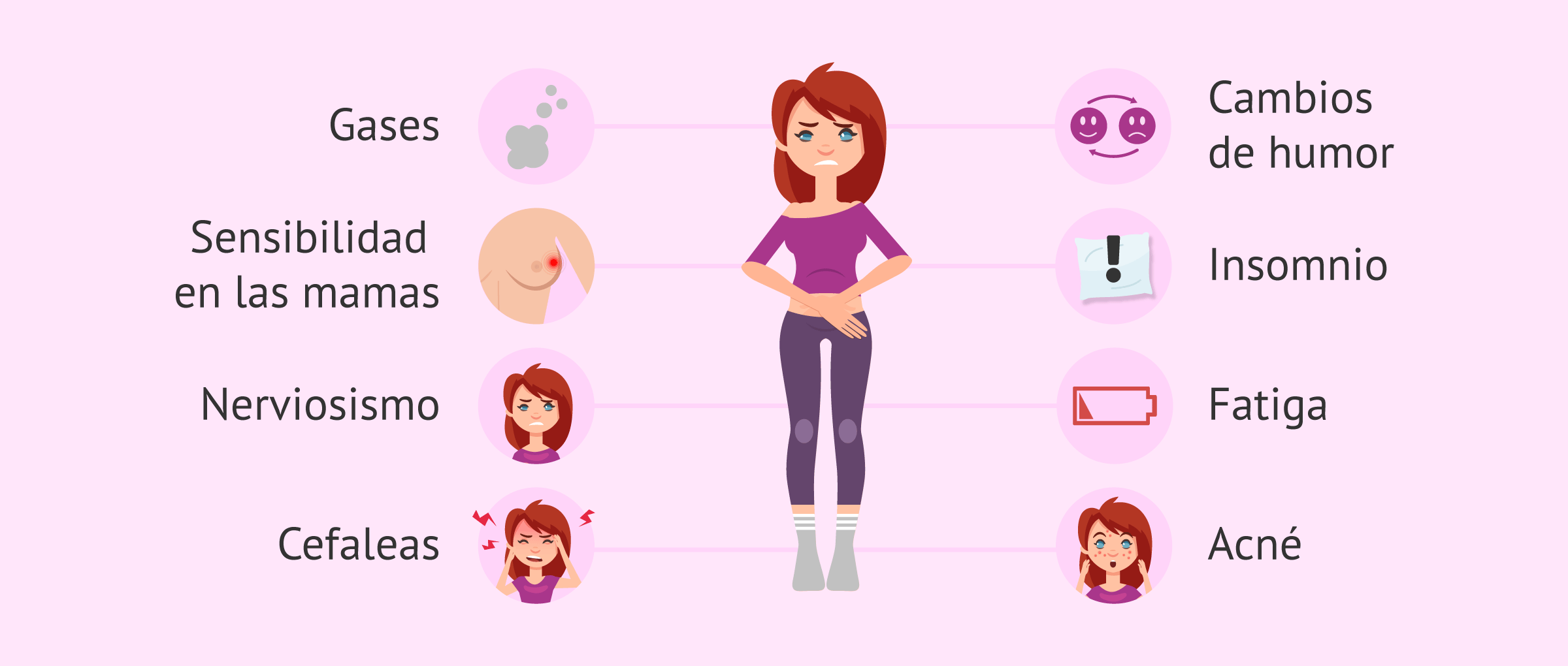 ¿Qué alimentos tomar para aliviar los síntomas premenstruales?